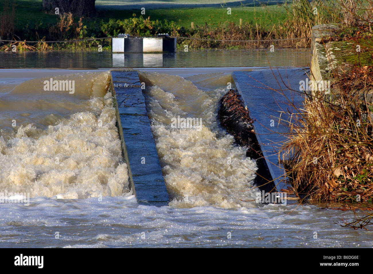 Combined fish and elver pass on River Avon, Stratford upon Avon ...