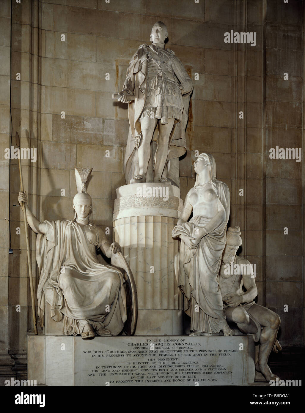 Cornwallis Memorial, St Paul's Cathedral Stock Photo - Alamy
