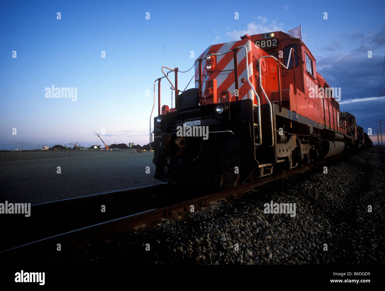 Railroad freight terminal hi-res stock photography and images - Alamy