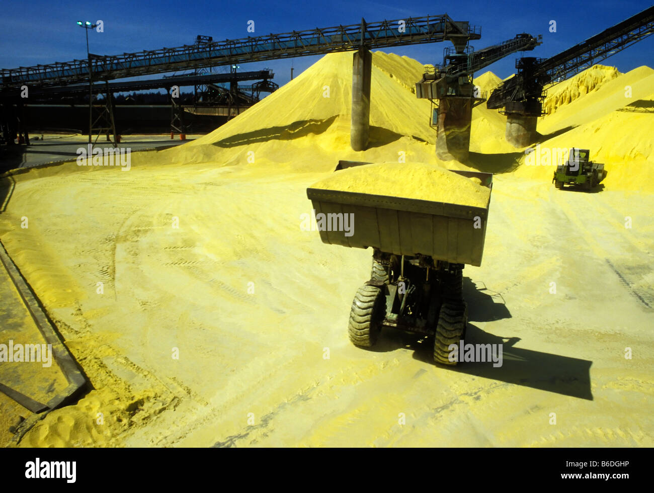 Port Vancouver Sulphur Shipping Terminal High Resolution Stock ...
