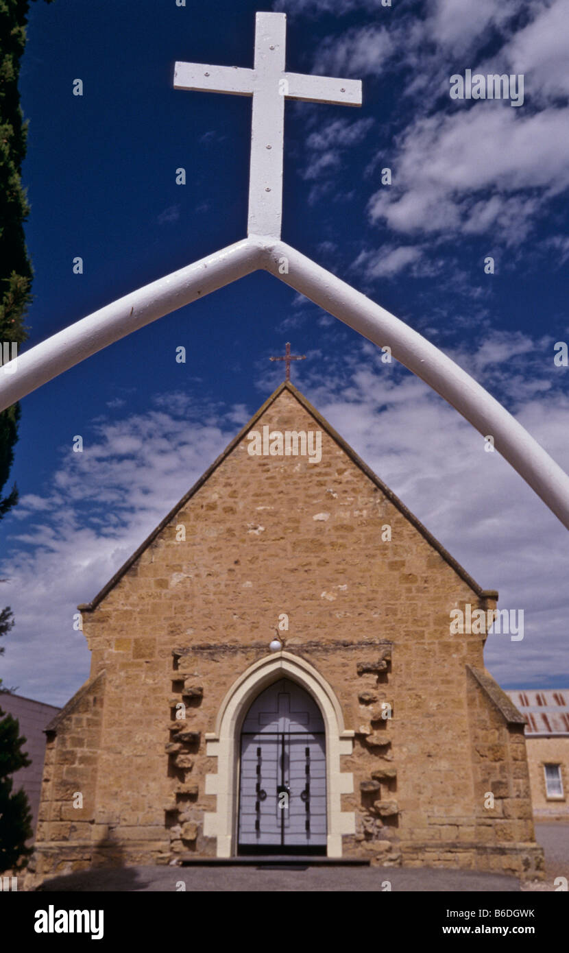 St john the baptist anglican church murray bridge hi-res stock ...