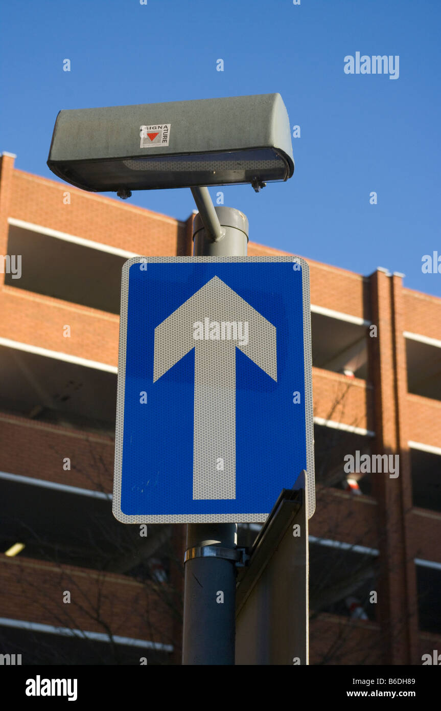 One Way Ahead Only Road Sign Uk Traffic Signs Stock Photo - Alamy
