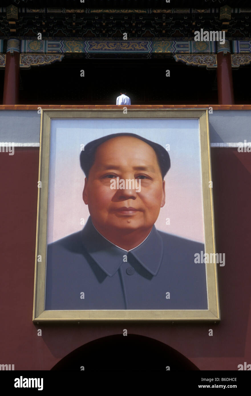 Mao Zedong, Mao Tse-tung, portrait, Tiananmen Gate, Gate of Heavenly ...