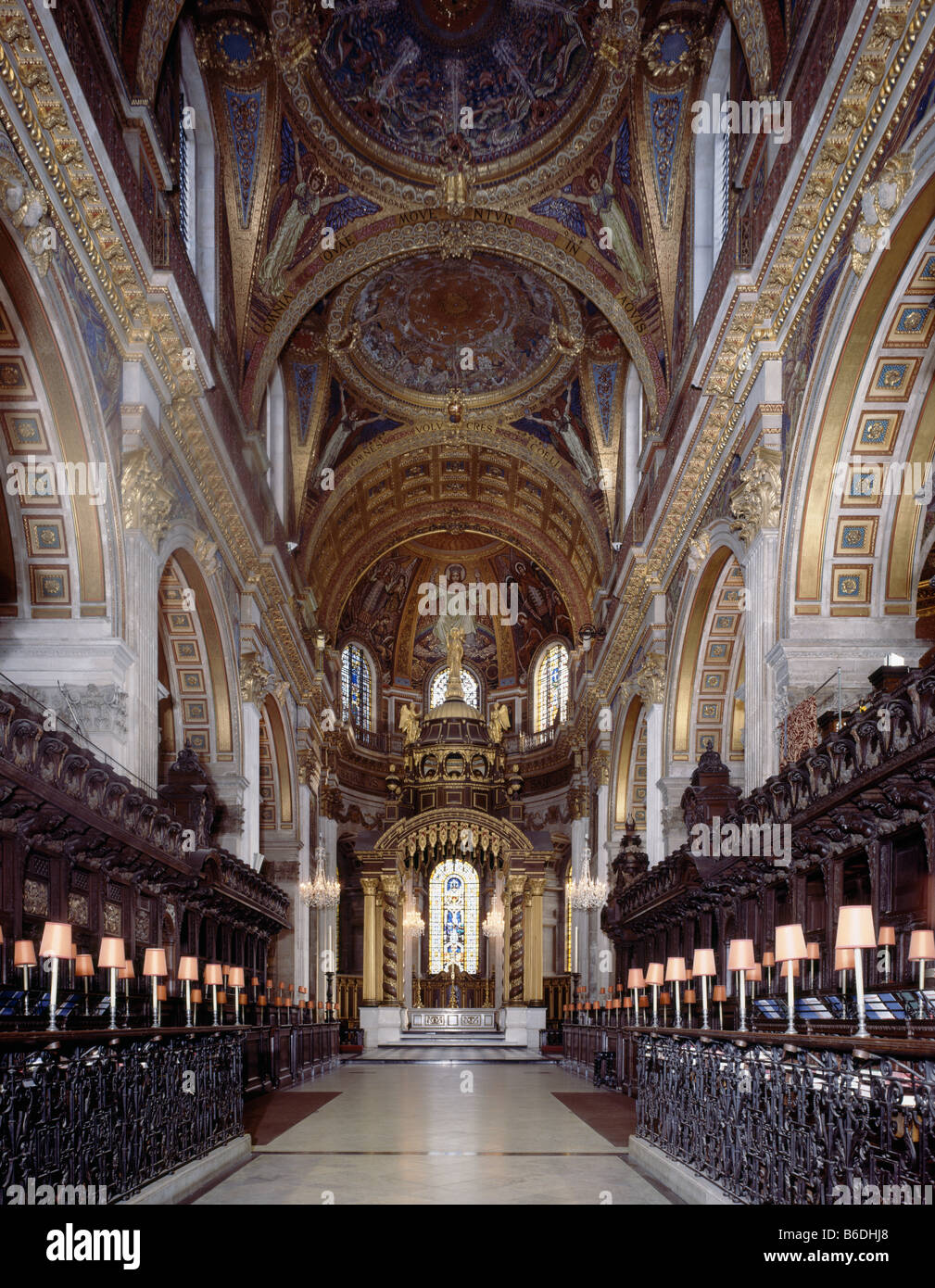 Choir Saint Pauls Cathedral Stock Photo - Alamy