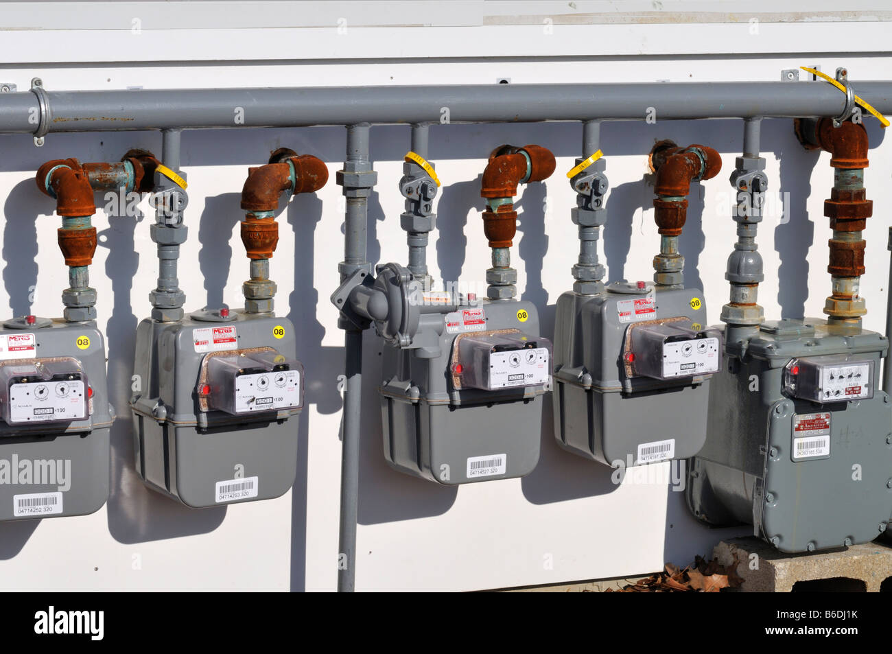 Gas meters hi-res stock photography and images - Alamy