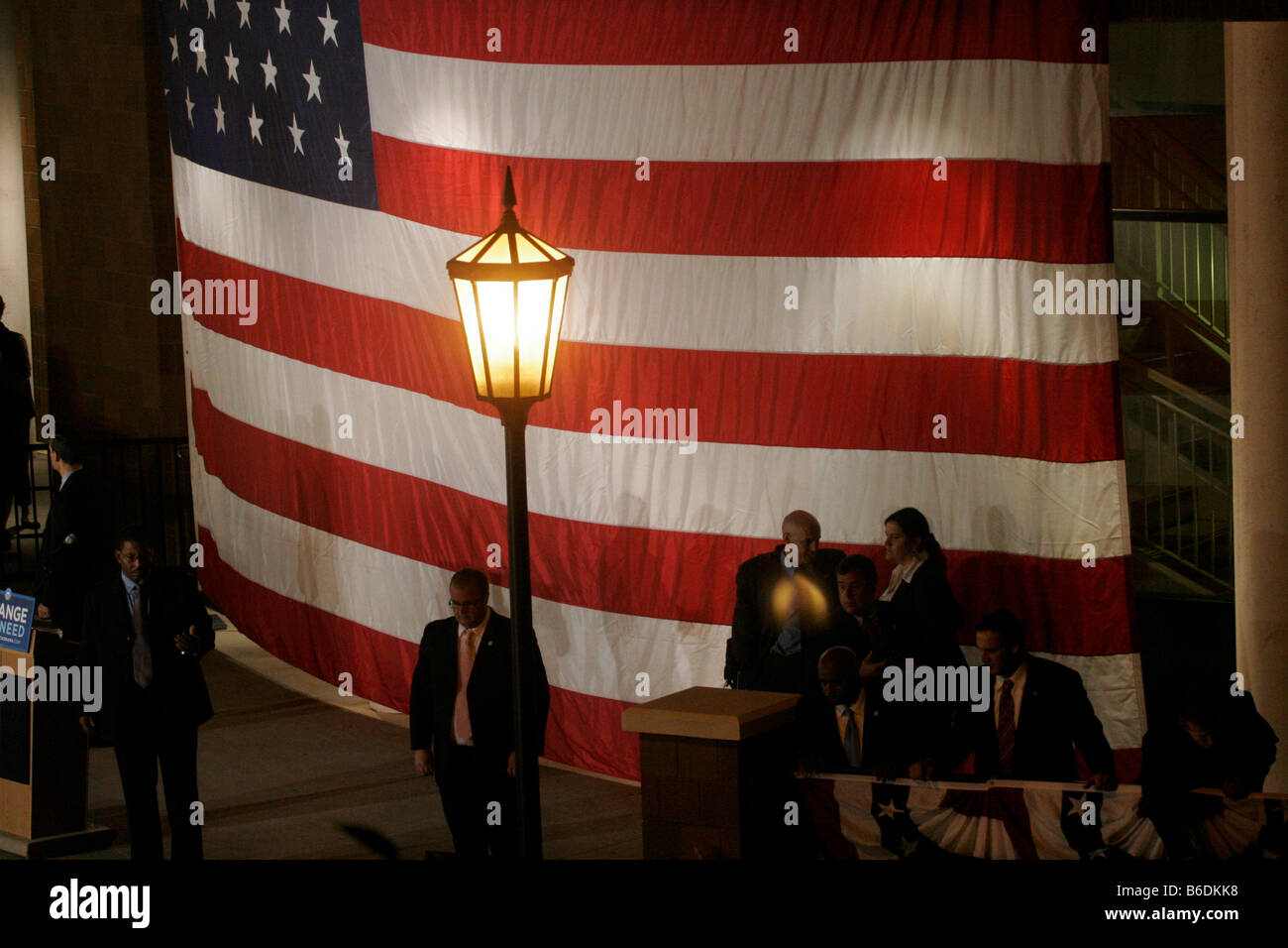 Bill clinton flag hi-res stock photography and images - Alamy