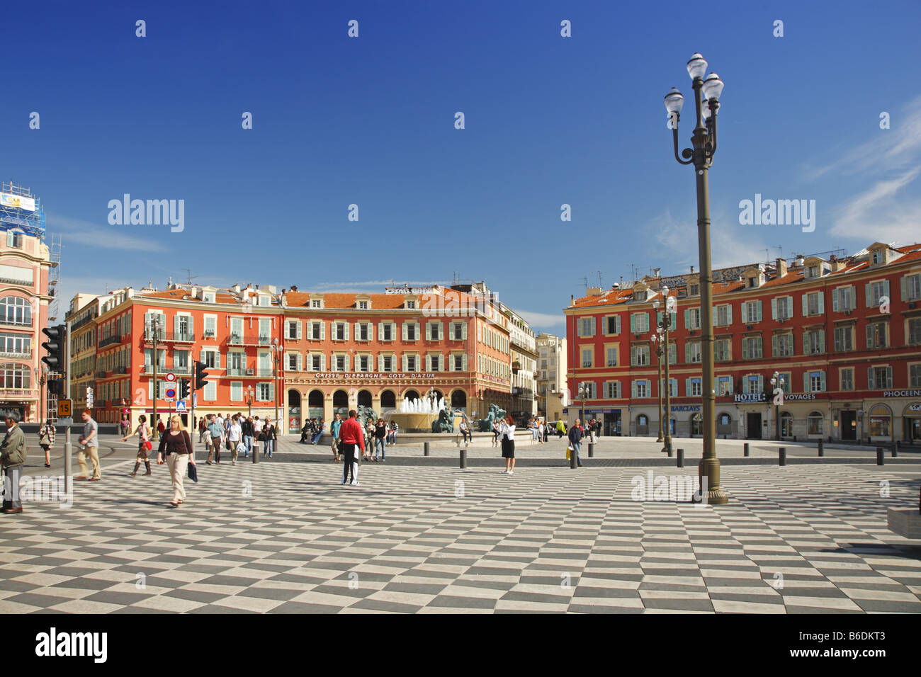 Place Masséna main square, Nice, France Stock Photo - Alamy