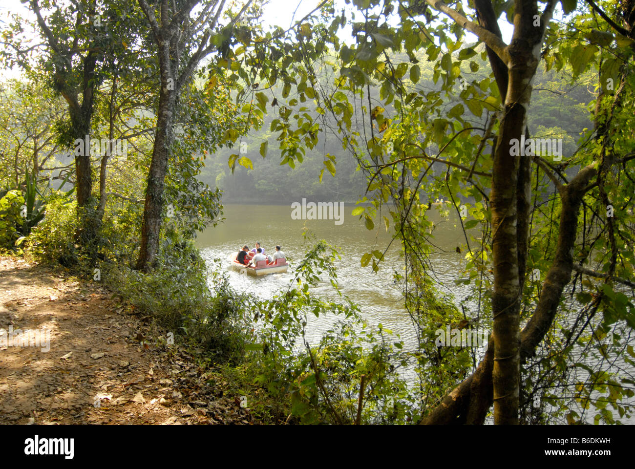 POOKOTE LAKE IN WAYANAD KERALA Stock Photo - Alamy