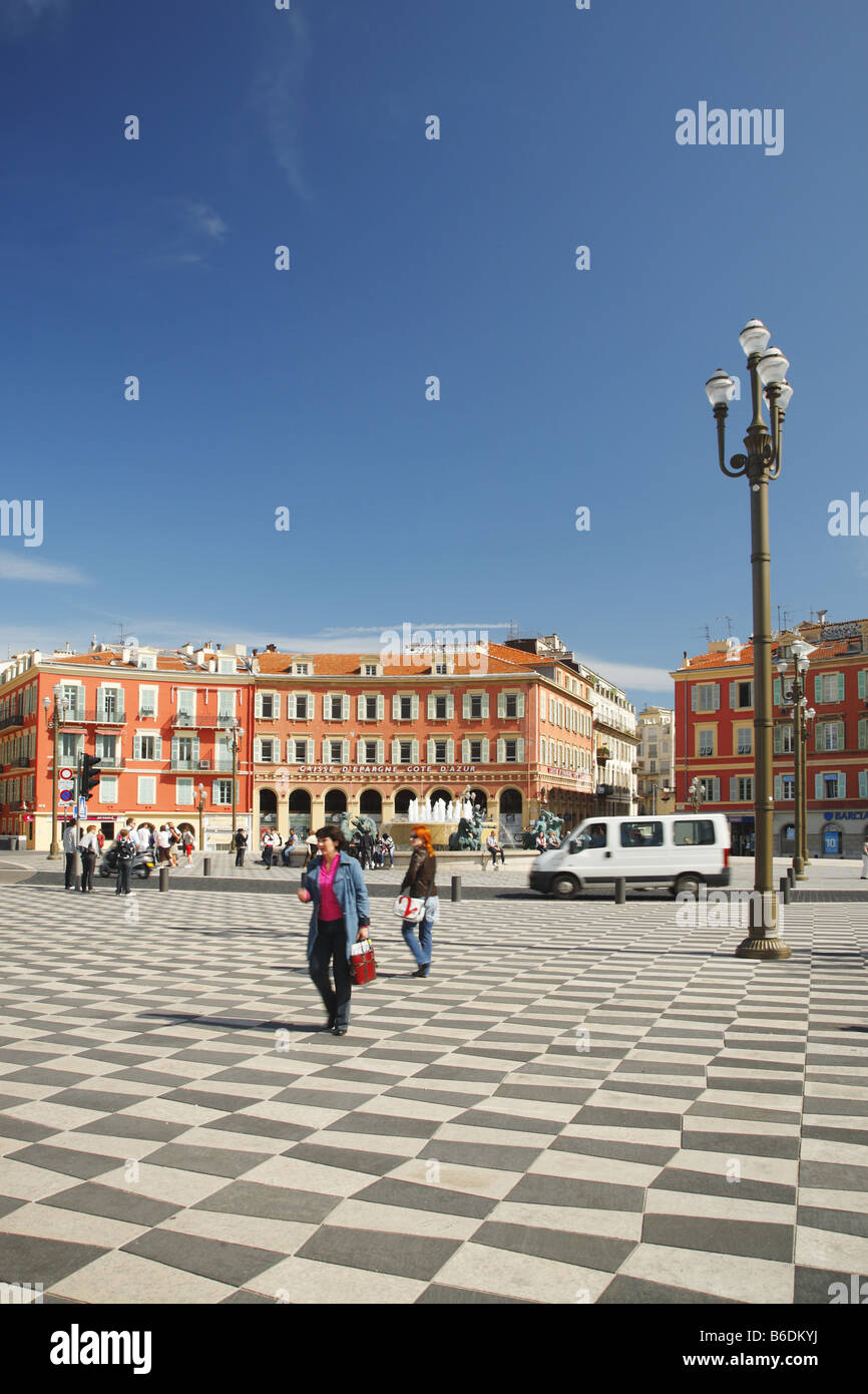 Place Masséna main square, Nice, France Stock Photo - Alamy