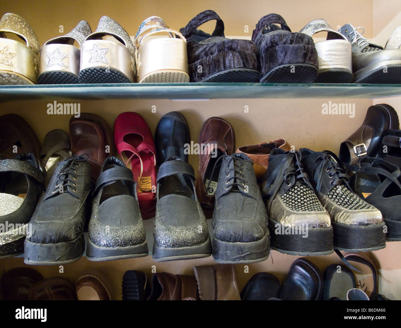 Womens Shoes Display Stock Photo - Alamy