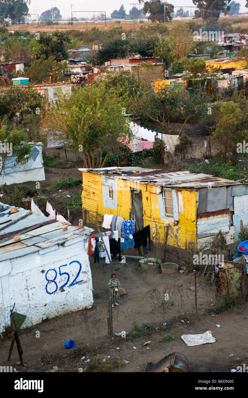 Johannesburg slum hi-res stock photography and images - Alamy