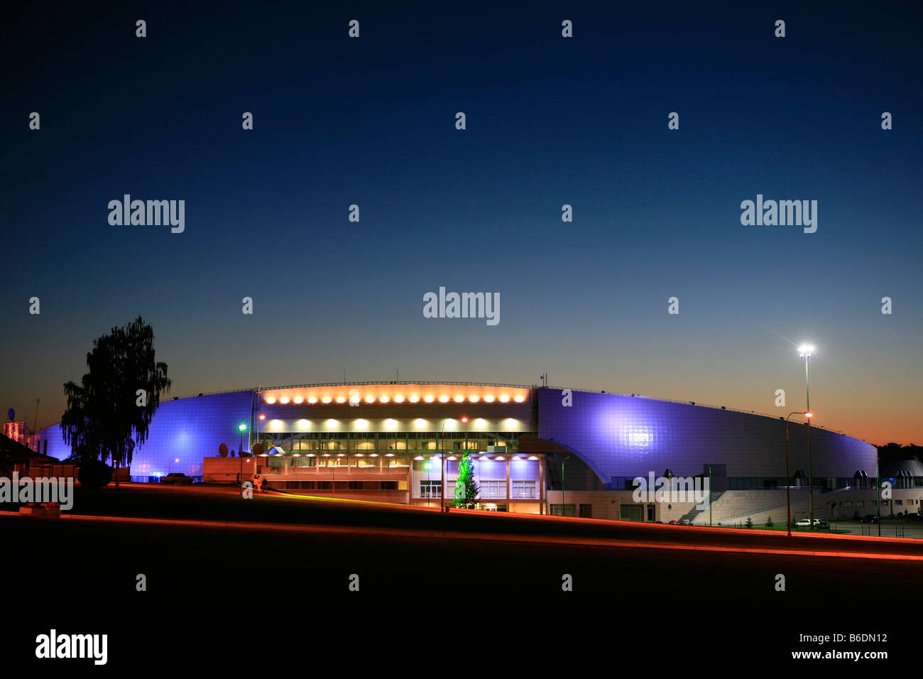 World cup ice skating stadium (2006) in Kolomna, Russia Stock Photo - Alamy