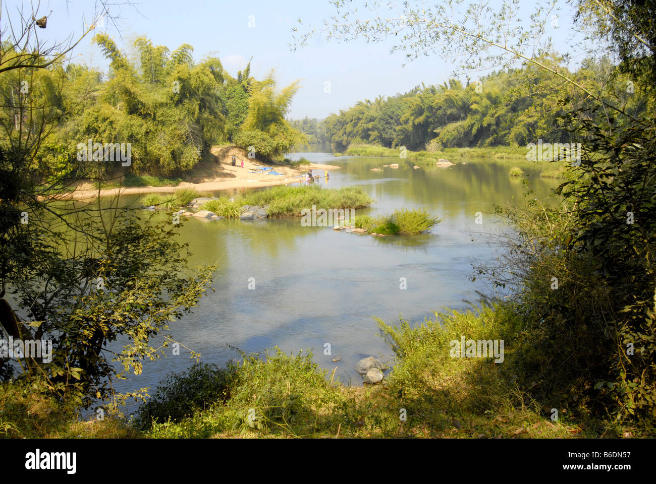 RIVER KAVERI IN COORG KARNATAKA Stock Photo - Alamy