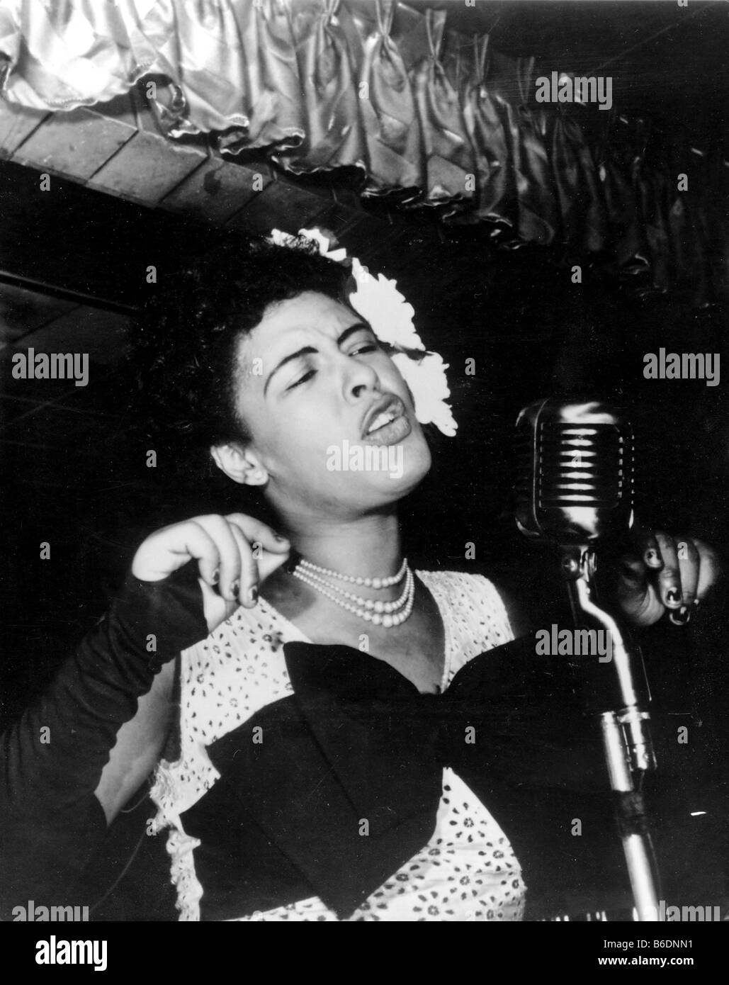 BILLIE HOLIDAY - US jazz singer Stock Photo - Alamy