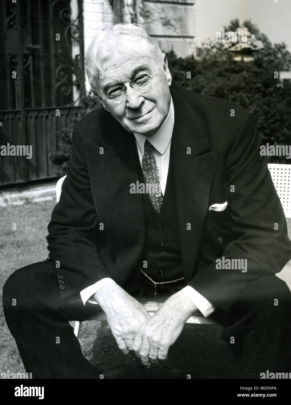 BERNARD BARUCH (1870-1965) American financier and advisor to US ...