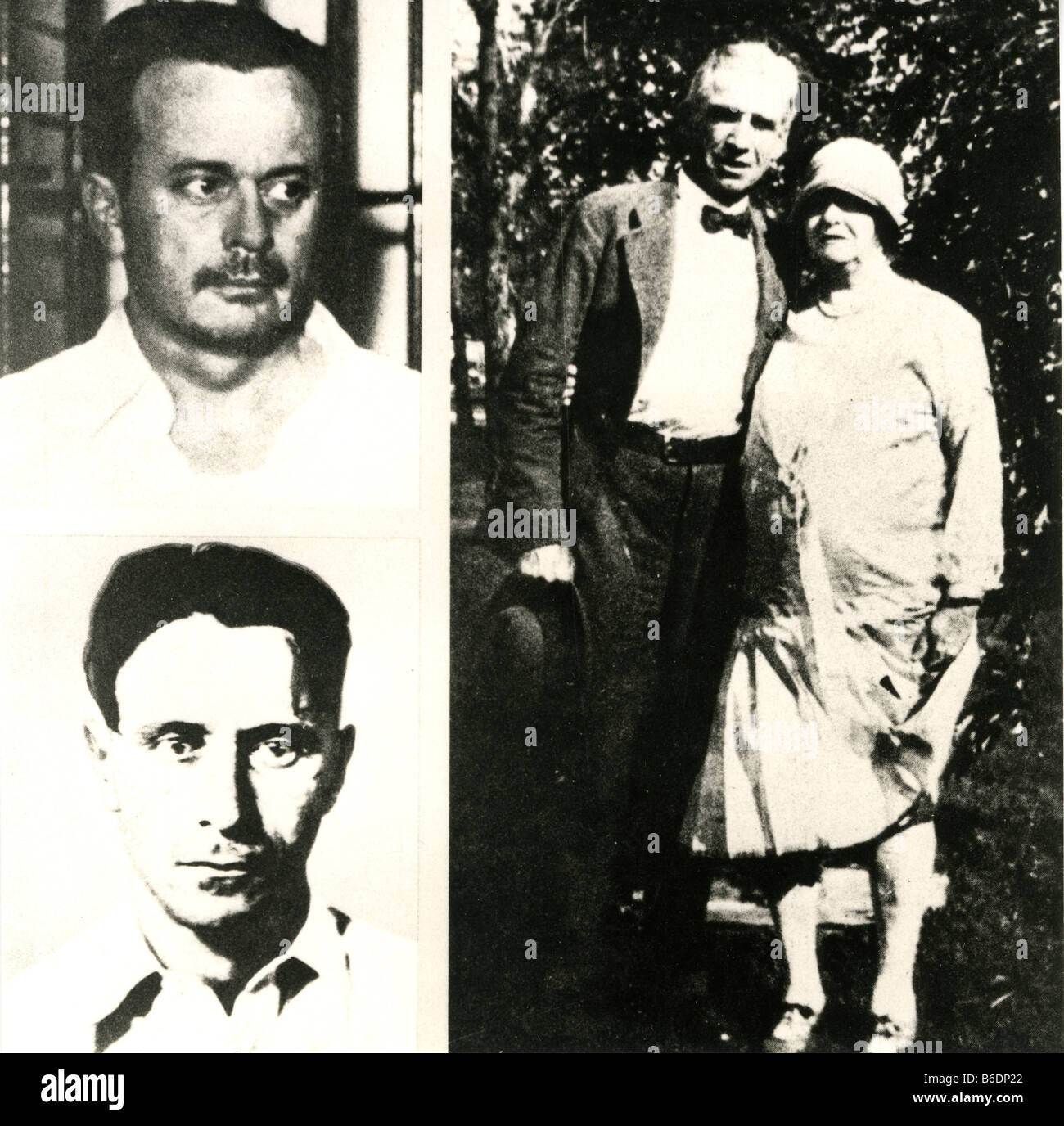 KATE 'MA' BAKER American gangster 1873 - 1935 with her boyfriend Arthur ...