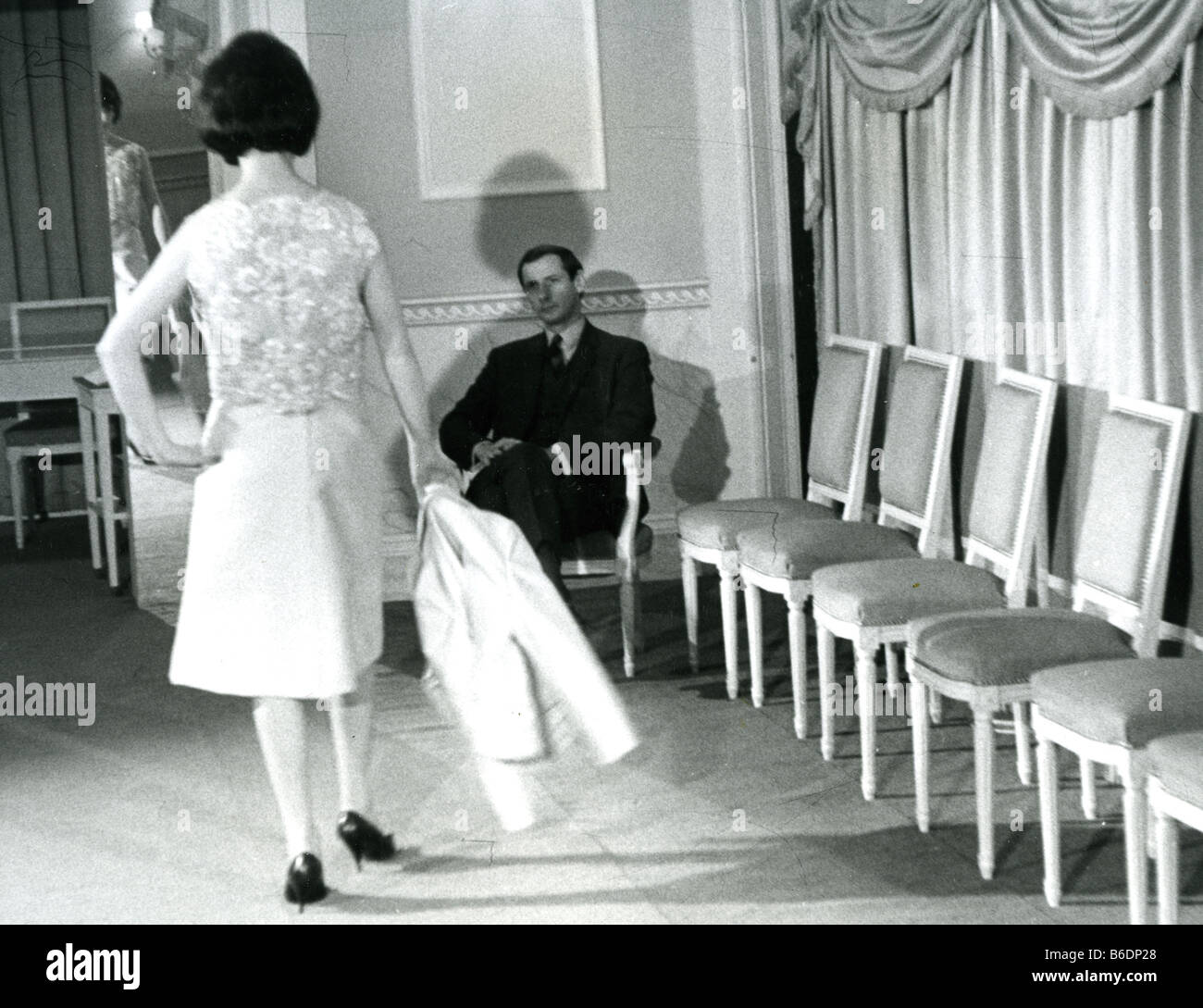 MARC BOHAN French fashion designer at Dior in the late 1950s ...