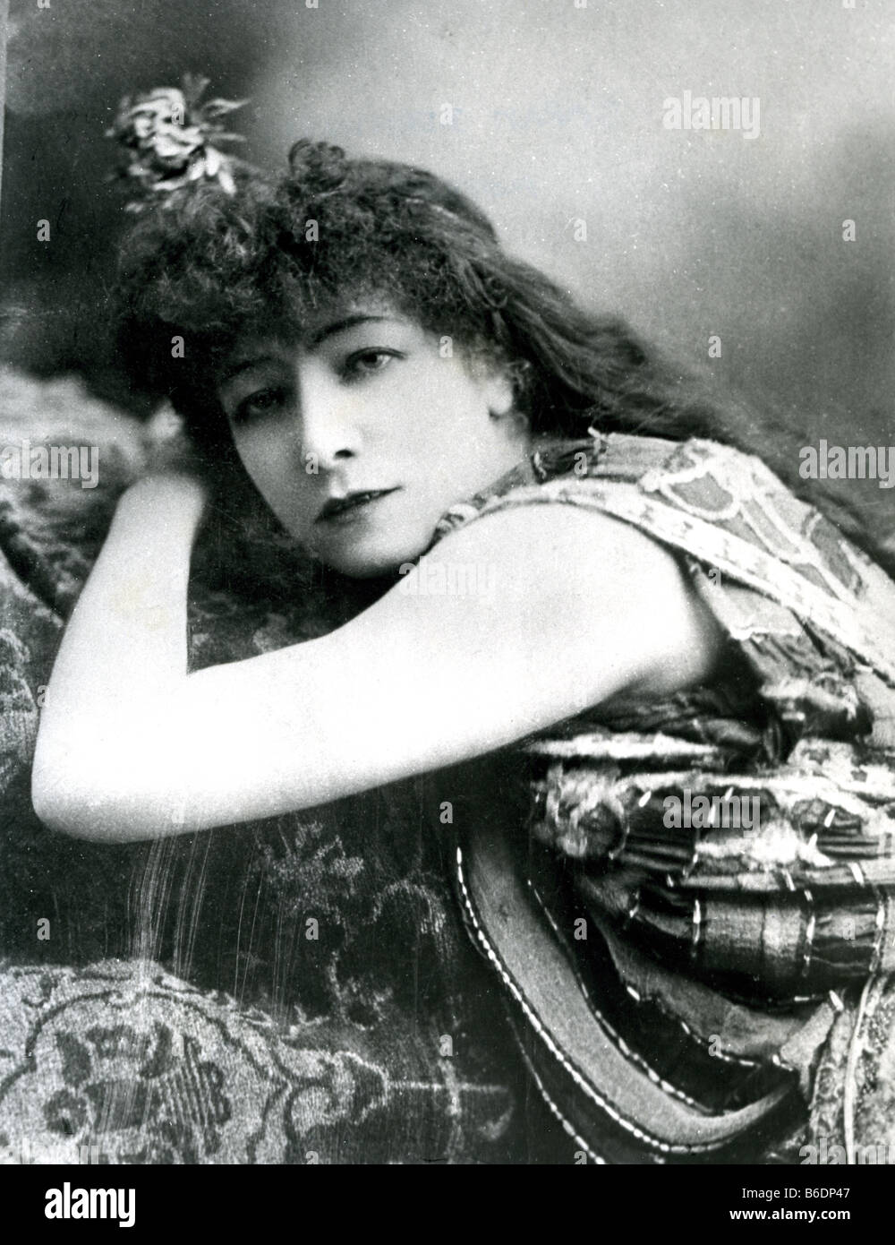 SARAH BERNHARDT French actress 1844-1923 Stock Photo - Alamy