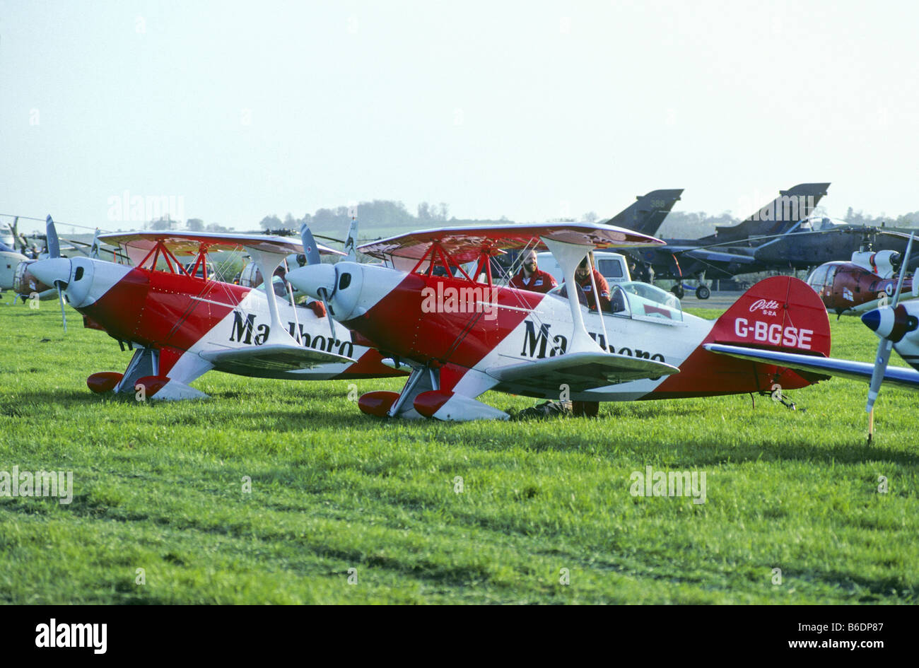 The Pitts Special light aerobatic biplane at Biggin Hill Airfield Stock ...