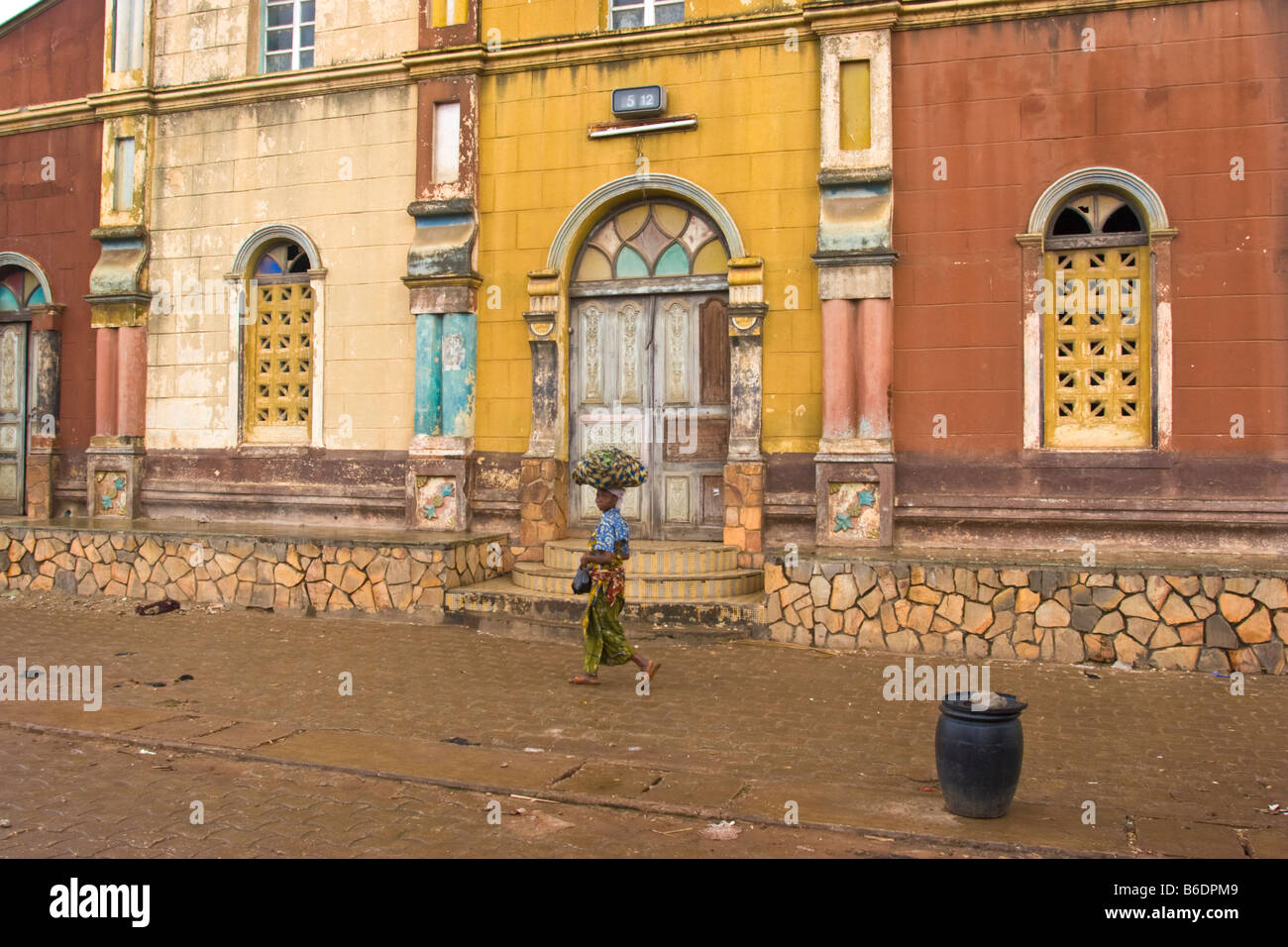 Mosque in Porto Novo, Benin capital Stock Photo - Alamy