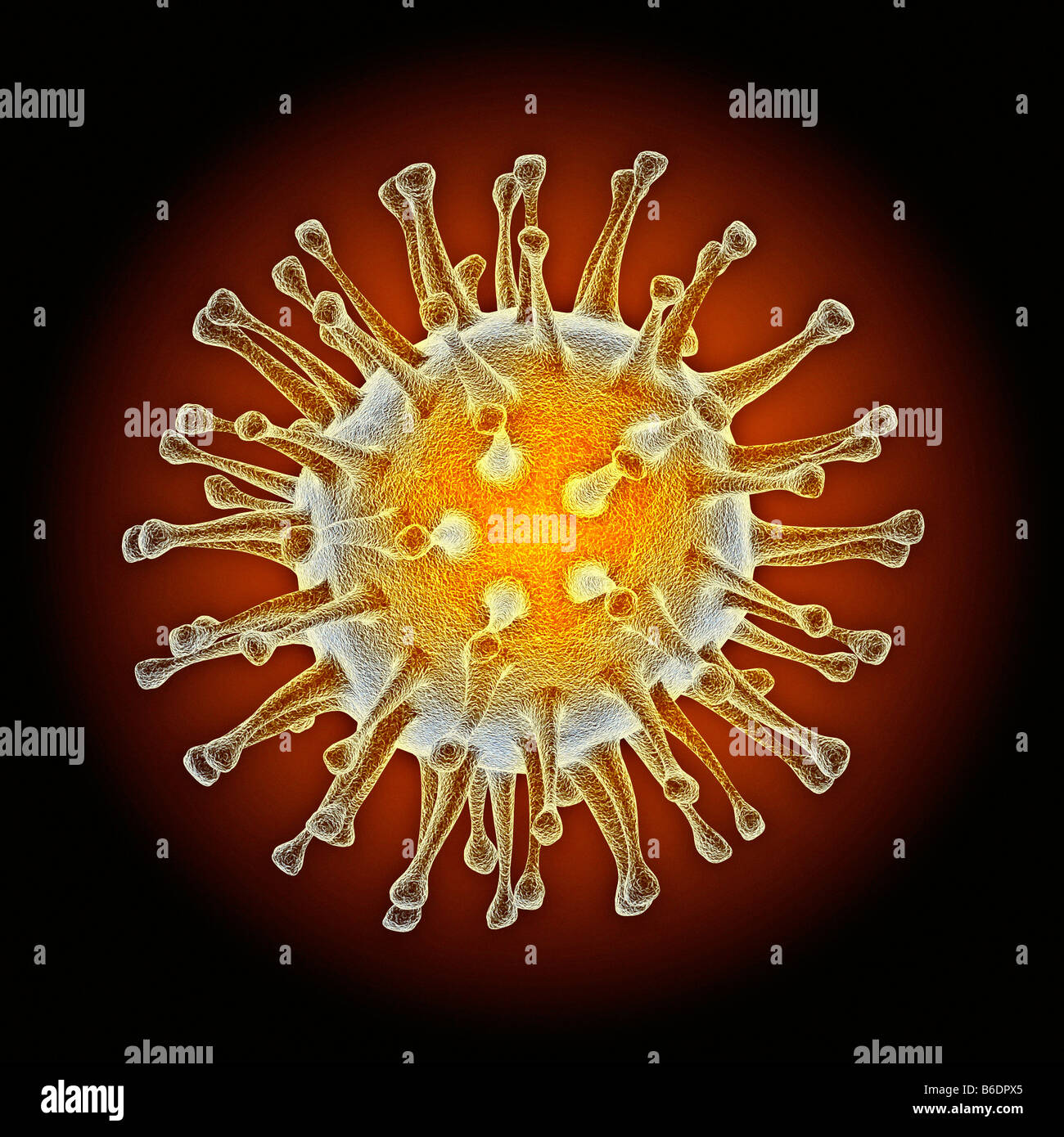 Avian influenza (flu) virus, computer artwork Stock Photo - Alamy Avian influenza (flu) virus, computer artwork Stock Photo - Alamy
