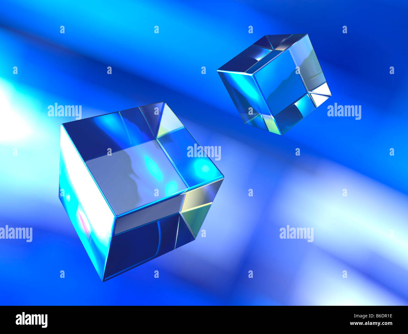 Cubes, computer artwork Stock Photo - Alamy