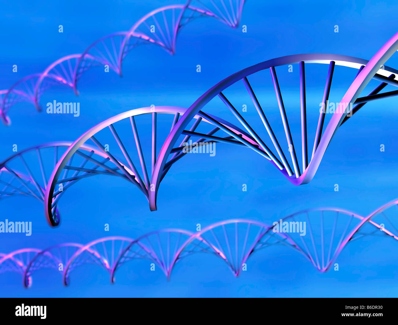 DNA (deoxyribonucleic acid) molecules Stock Photo - Alamy