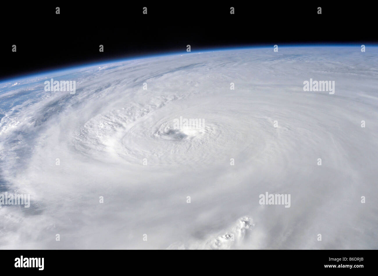 Hurricane Ivan. The eye of Hurricane Ivan, as Ivan was passing over the ...
