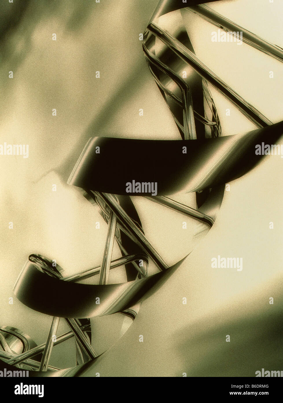 DNA. Computer artwork representing a DNA double helix Stock Photo - Alamy