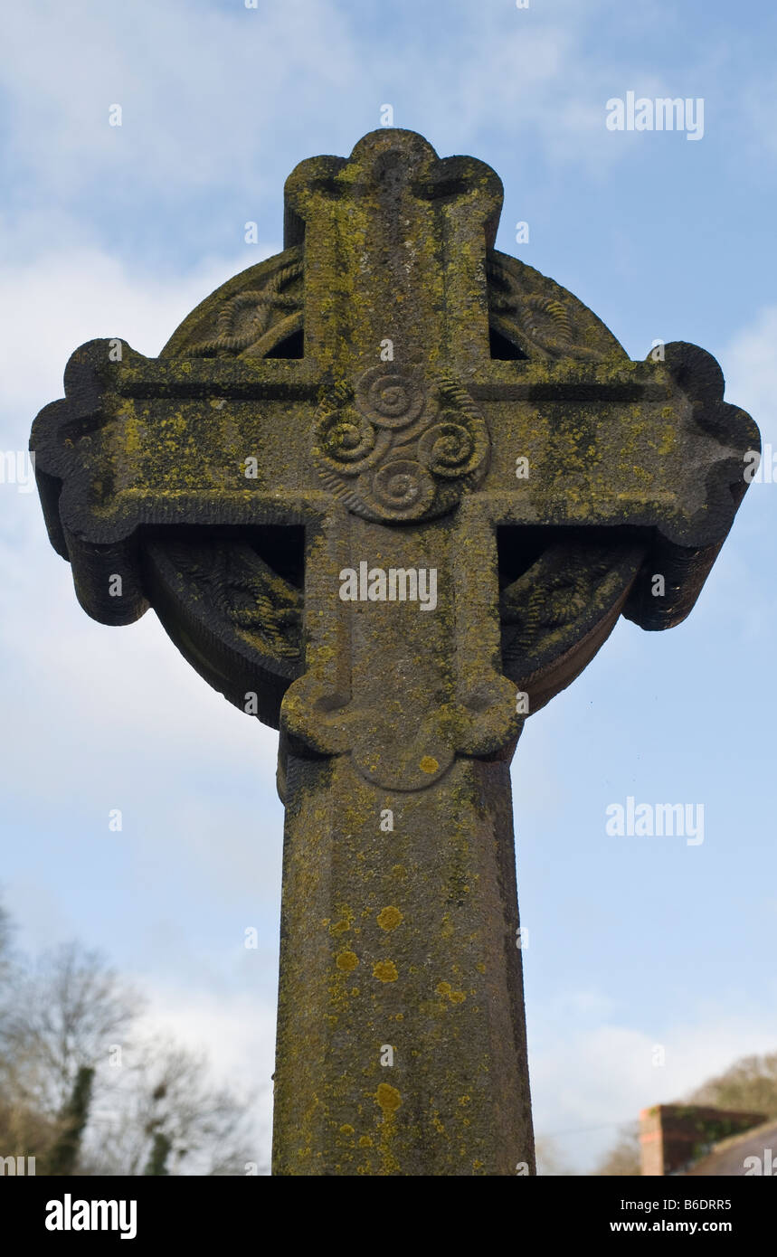Welsh celtic cross hi-res stock photography and images - Alamy