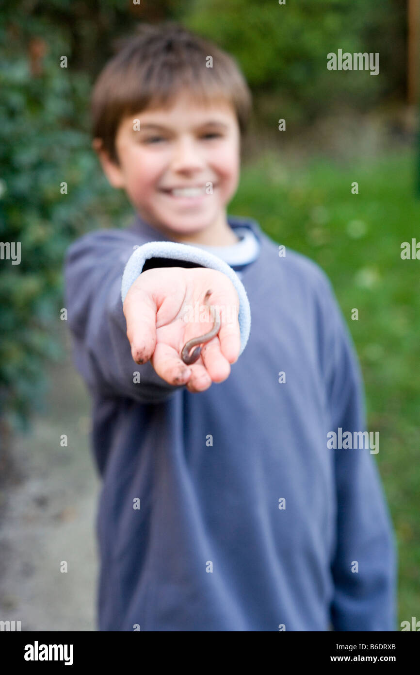 Earthworms children High Resolution Stock Photography and Images - Alamy