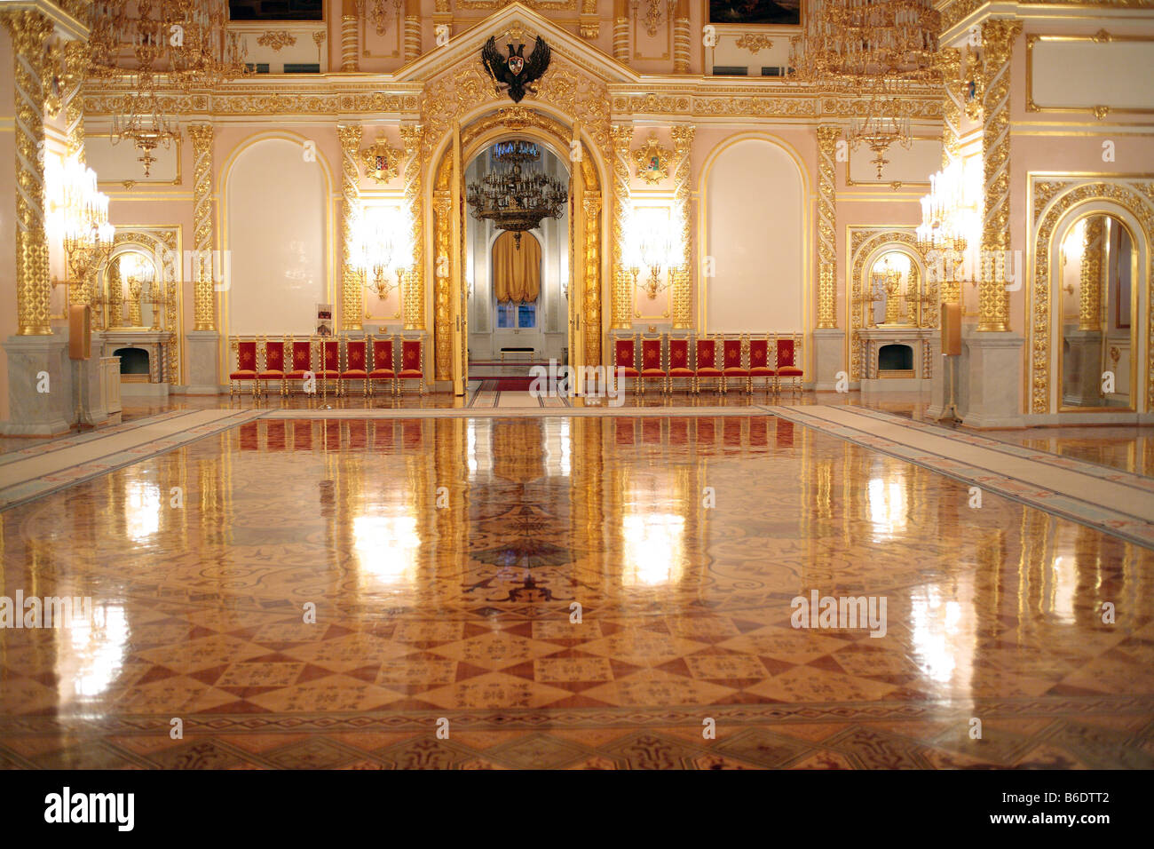 Interior of the Alexandrovskiy (St. Alexander's) Hall, The Grand ...