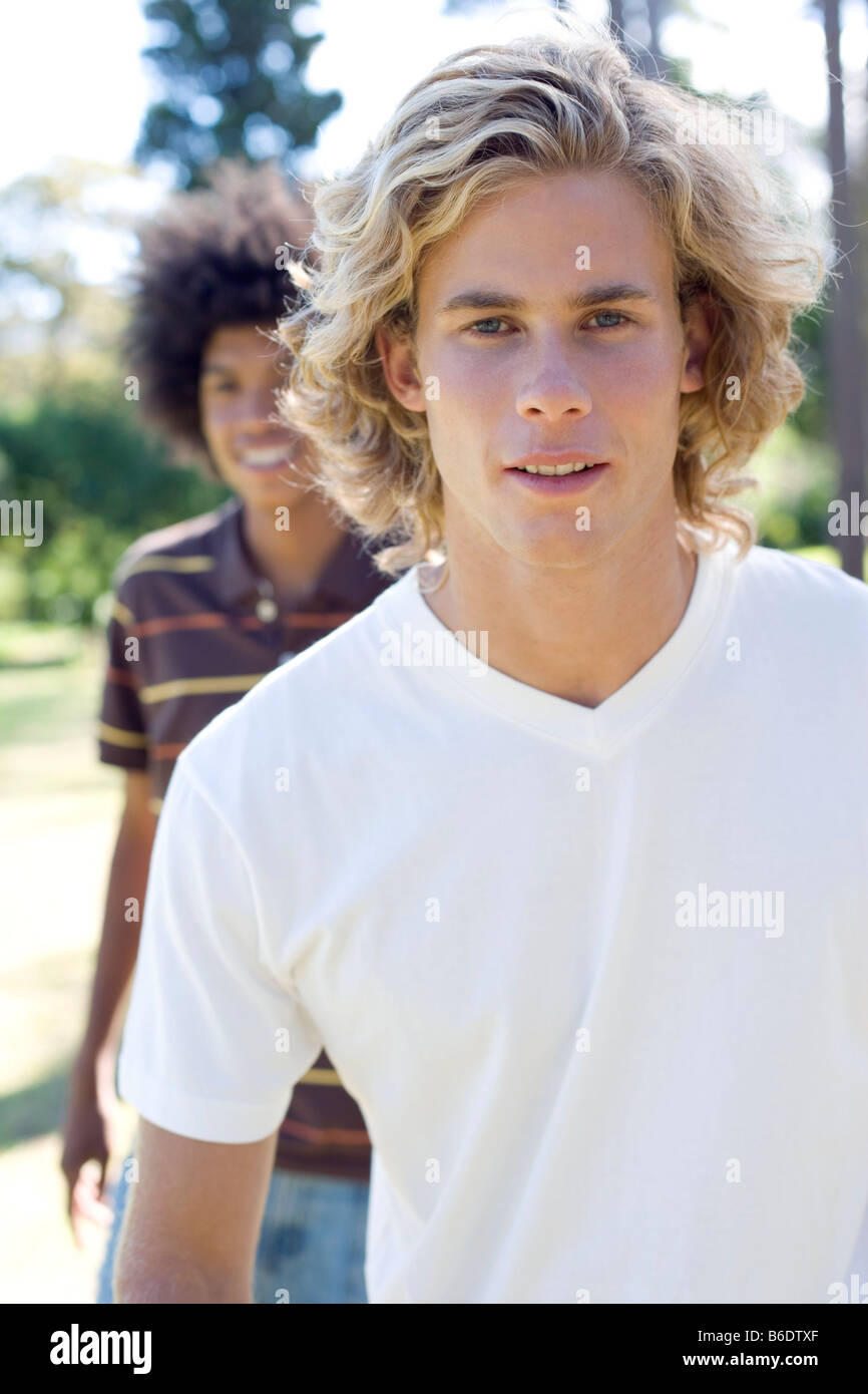 Male friends together, portrait Stock Photo - Alamy
