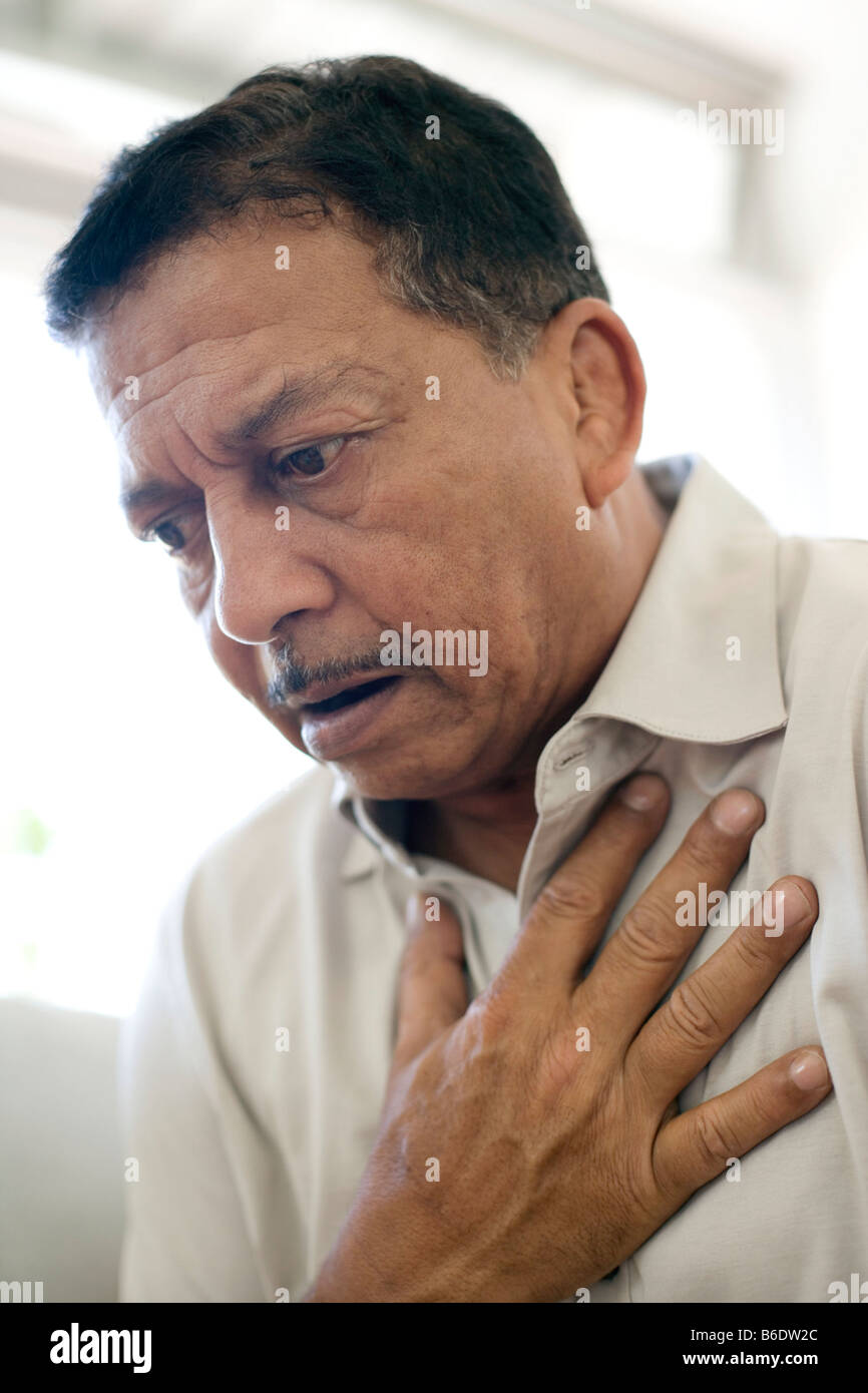 Angina and painful human condition hi-res stock photography and images ...
