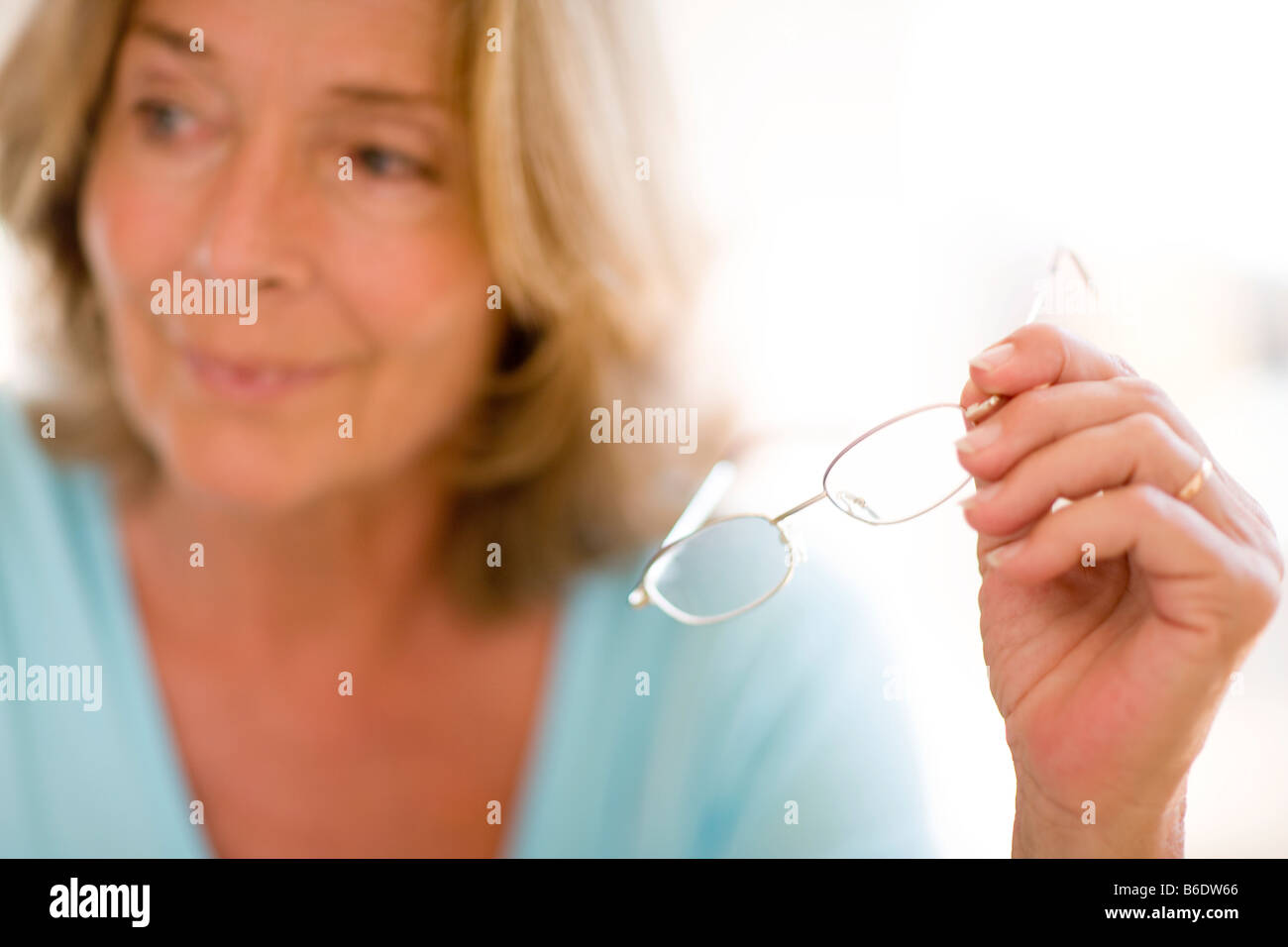 Pair of spectacles woman hi-res stock photography and images - Alamy