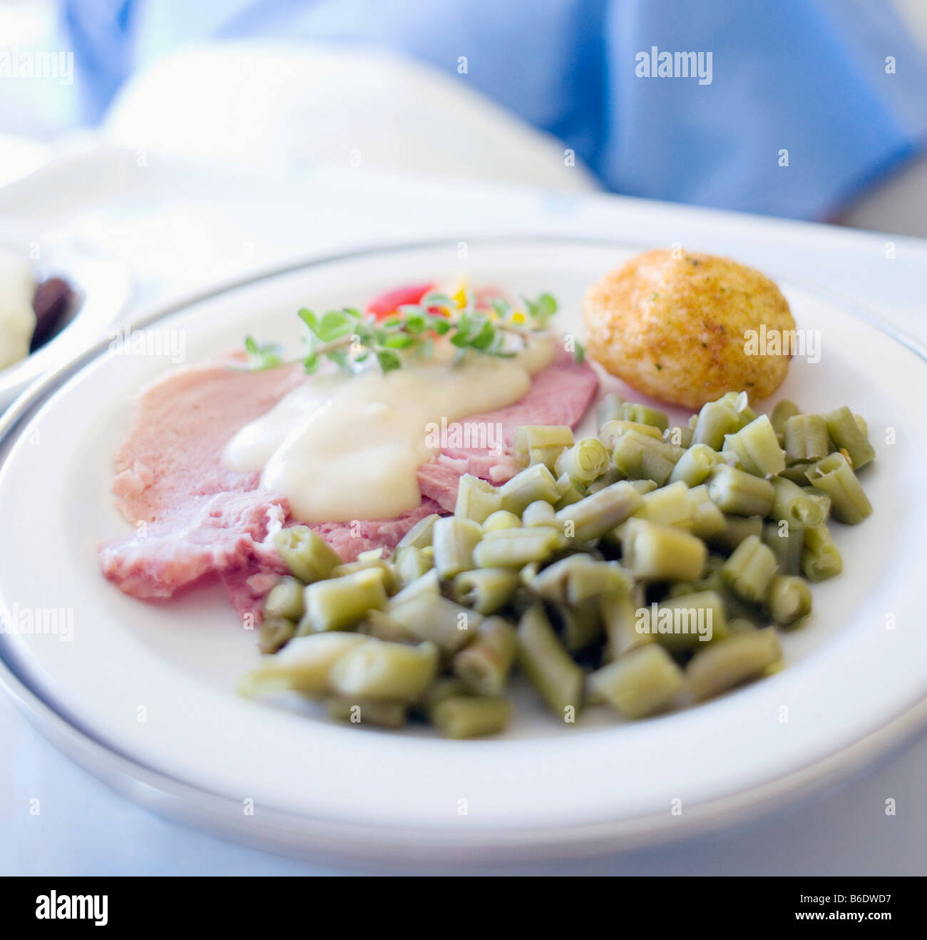 Hospital patient eating dinner hi-res stock photography and images - Alamy