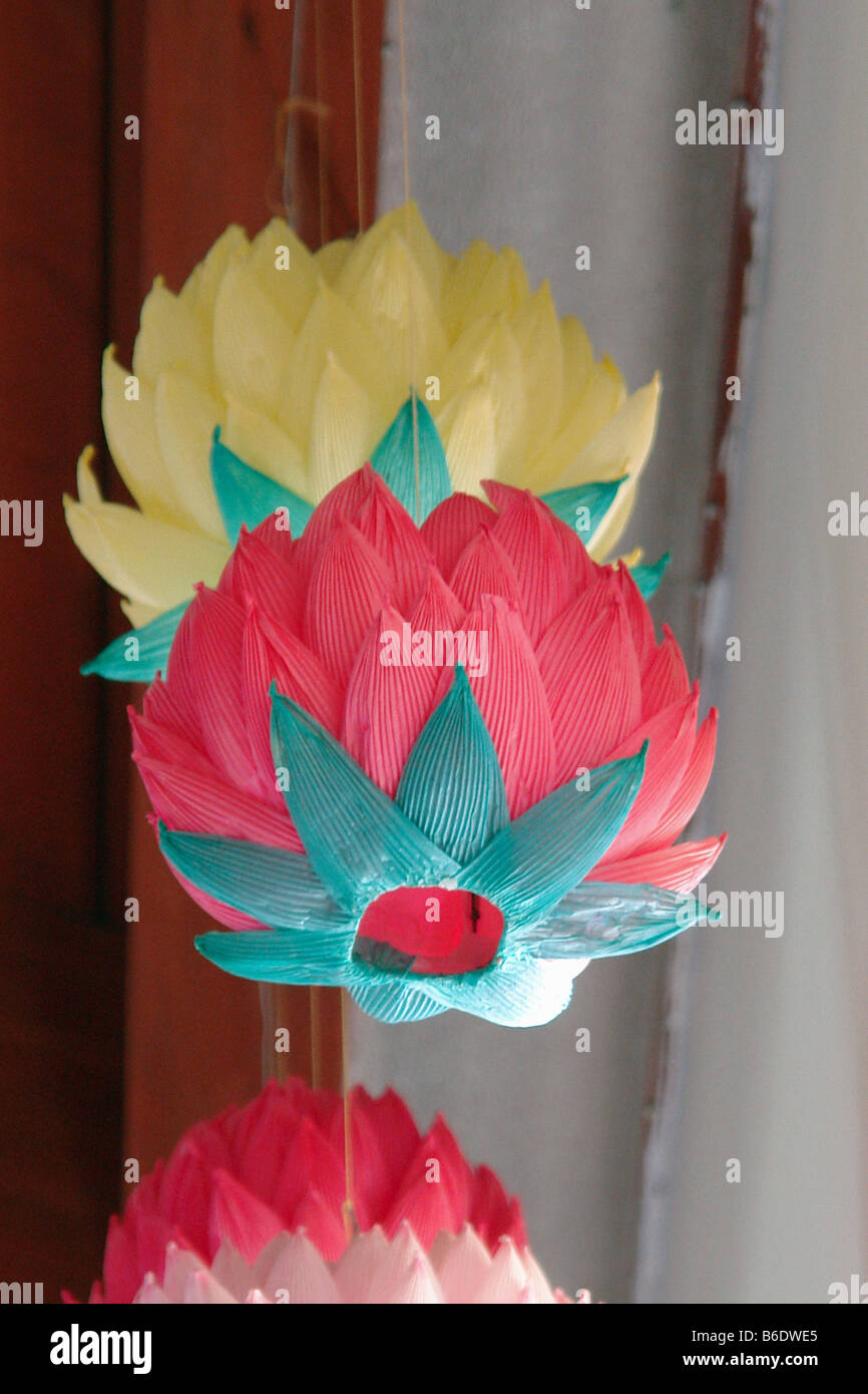 Vesak Decorations at New York Buddhist Vihara Temple in Parkside Hills ...