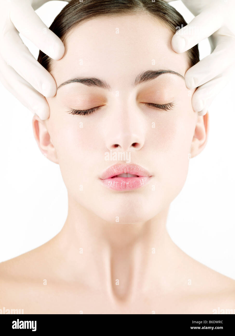 Cosmetic surgery. Conceptual image of cosmetic surgery represented by a ...