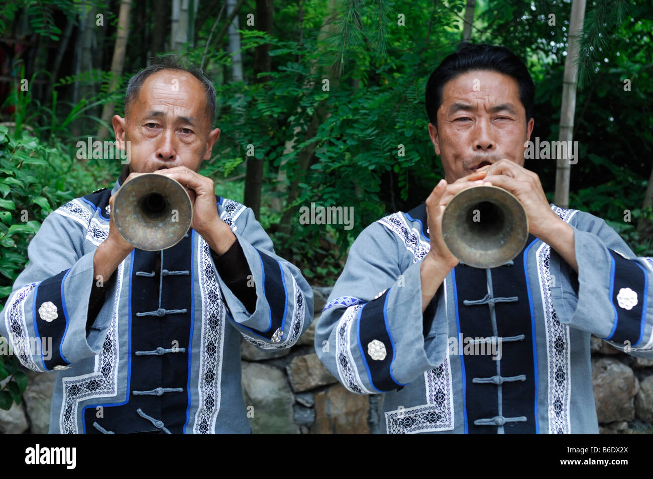 Miao ethnic minority men, Zhangjiajie National Forest Park, Wulingyuan ...