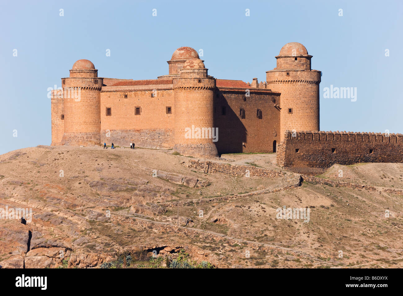 La Calahorra Granada Province Spain 16th century castle above village ...