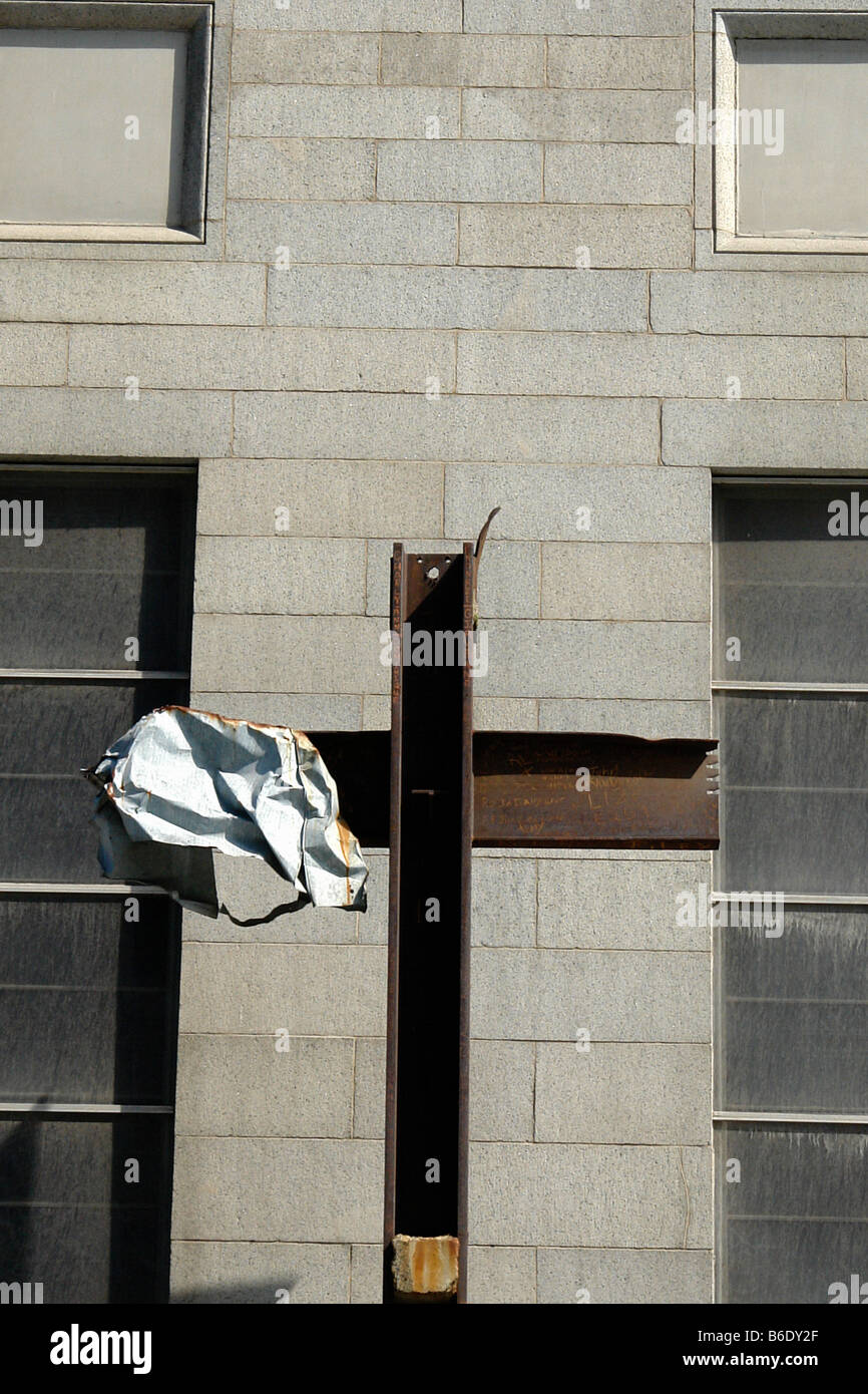 World Trade Center Cross AKA Ground Zero Cross Near Site of September ...