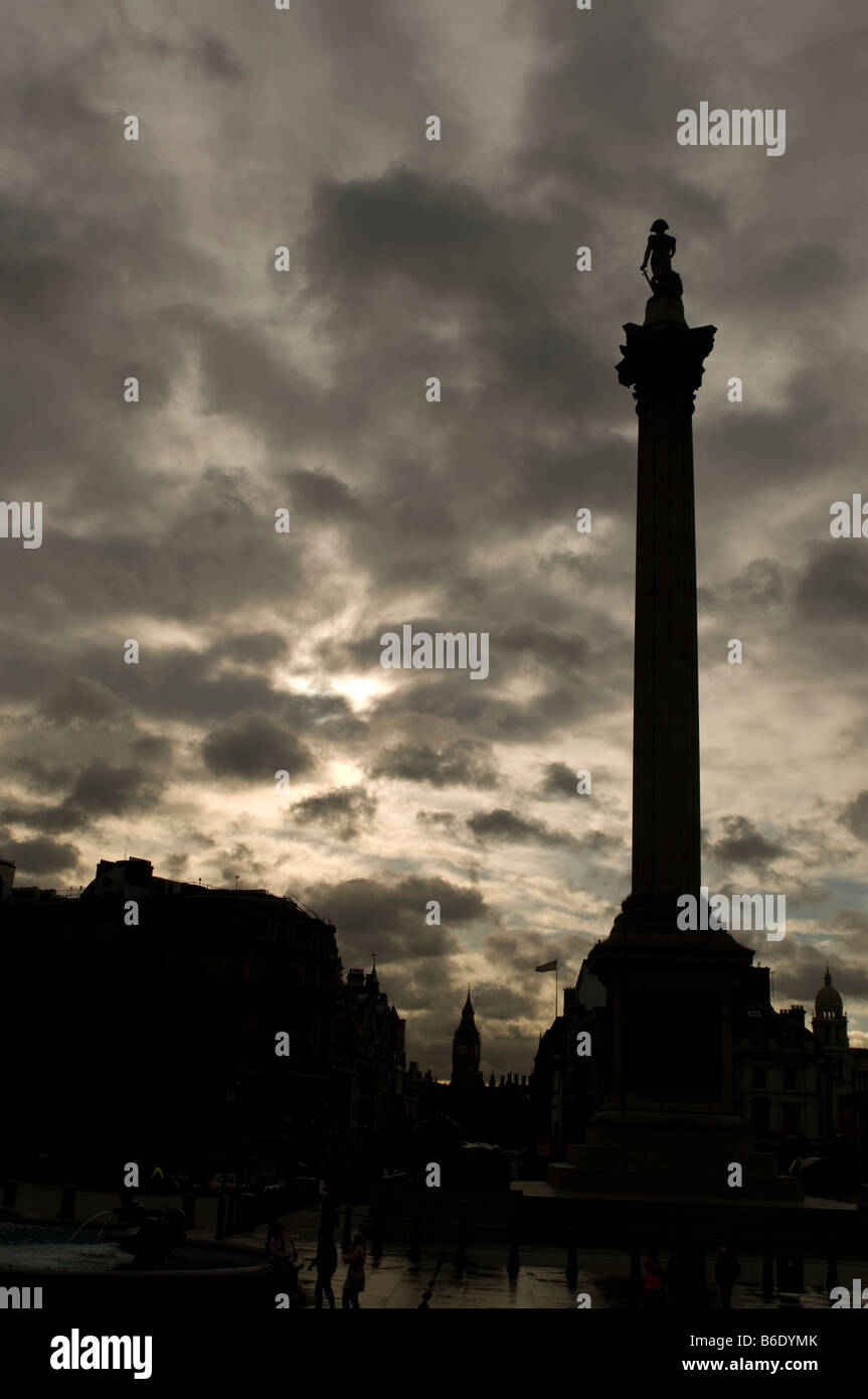 Silhouetted against dark clouds hi-res stock photography and images - Alamy