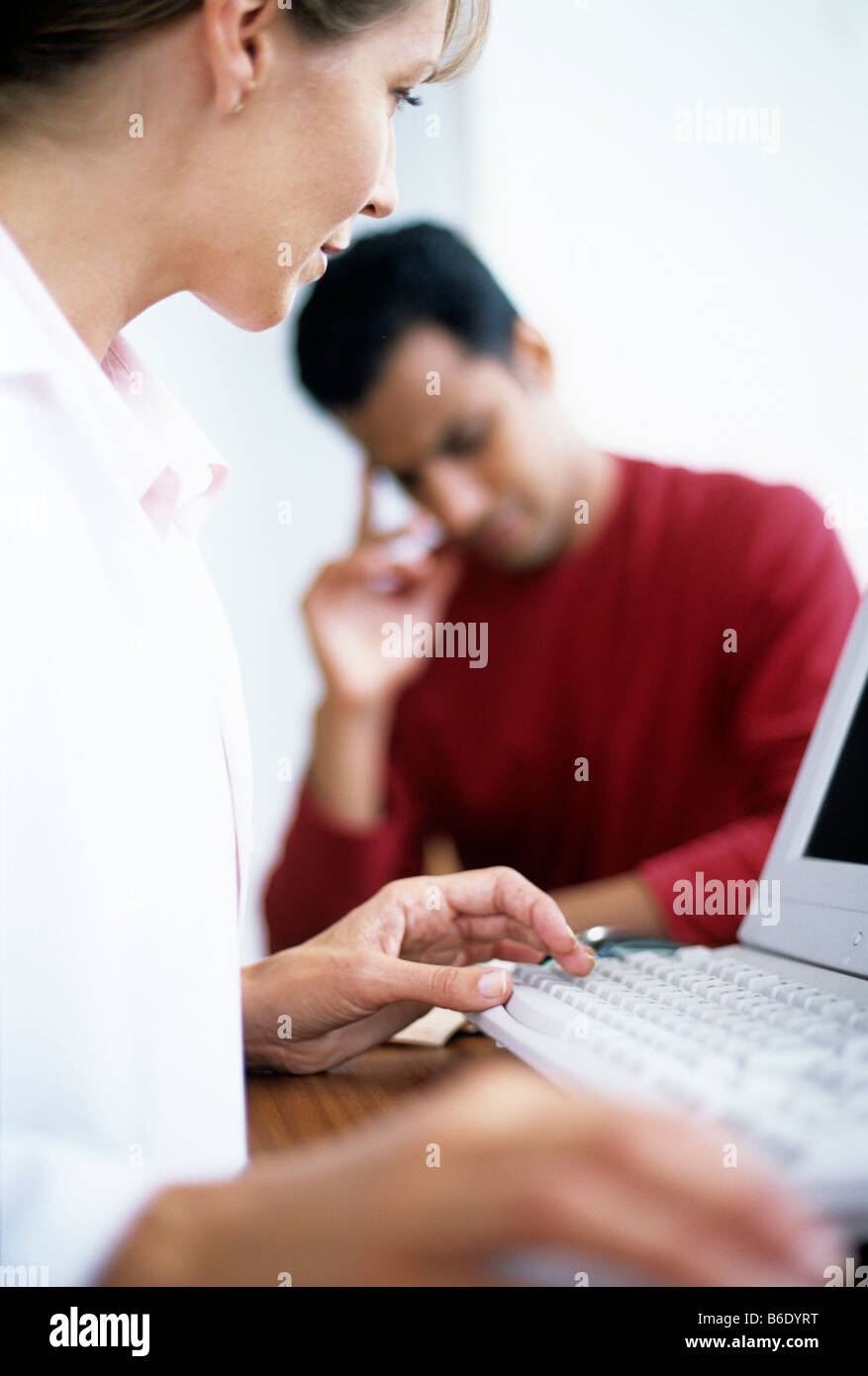 Male patient consulting his general practioner (GP).The patient may be ...