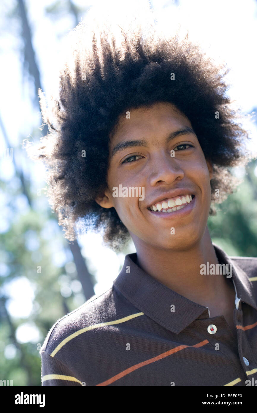 Happy teenage male Stock Photo - Alamy
