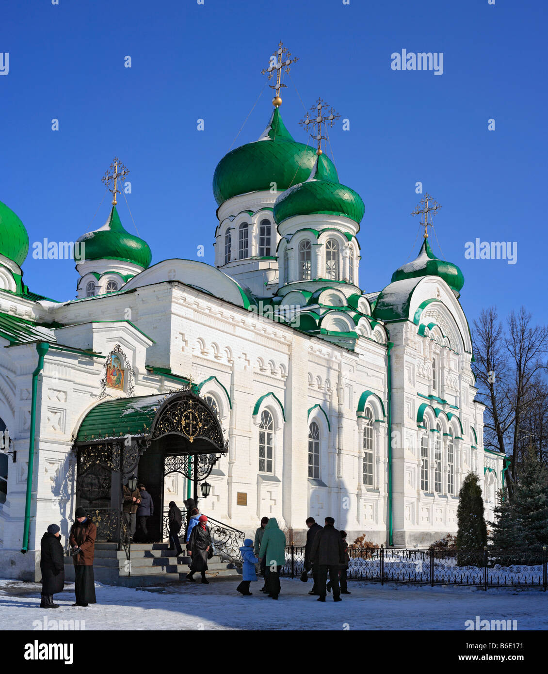 Raifa Orthodox monastery (19th century), near Kazan, Tatarstan, Russia ...