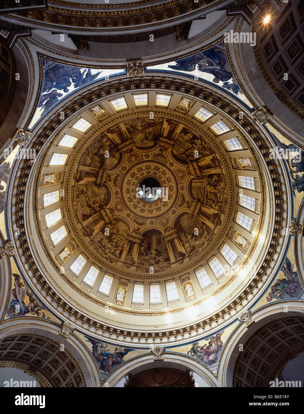Saint Paul's Cathedral Dome Interior 2005 Stock Photo - Alamy