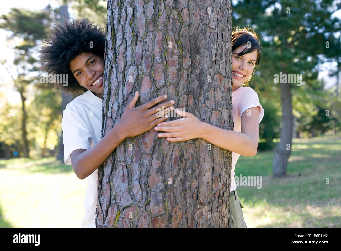 Tree huggers hi-res stock photography and images - Alamy