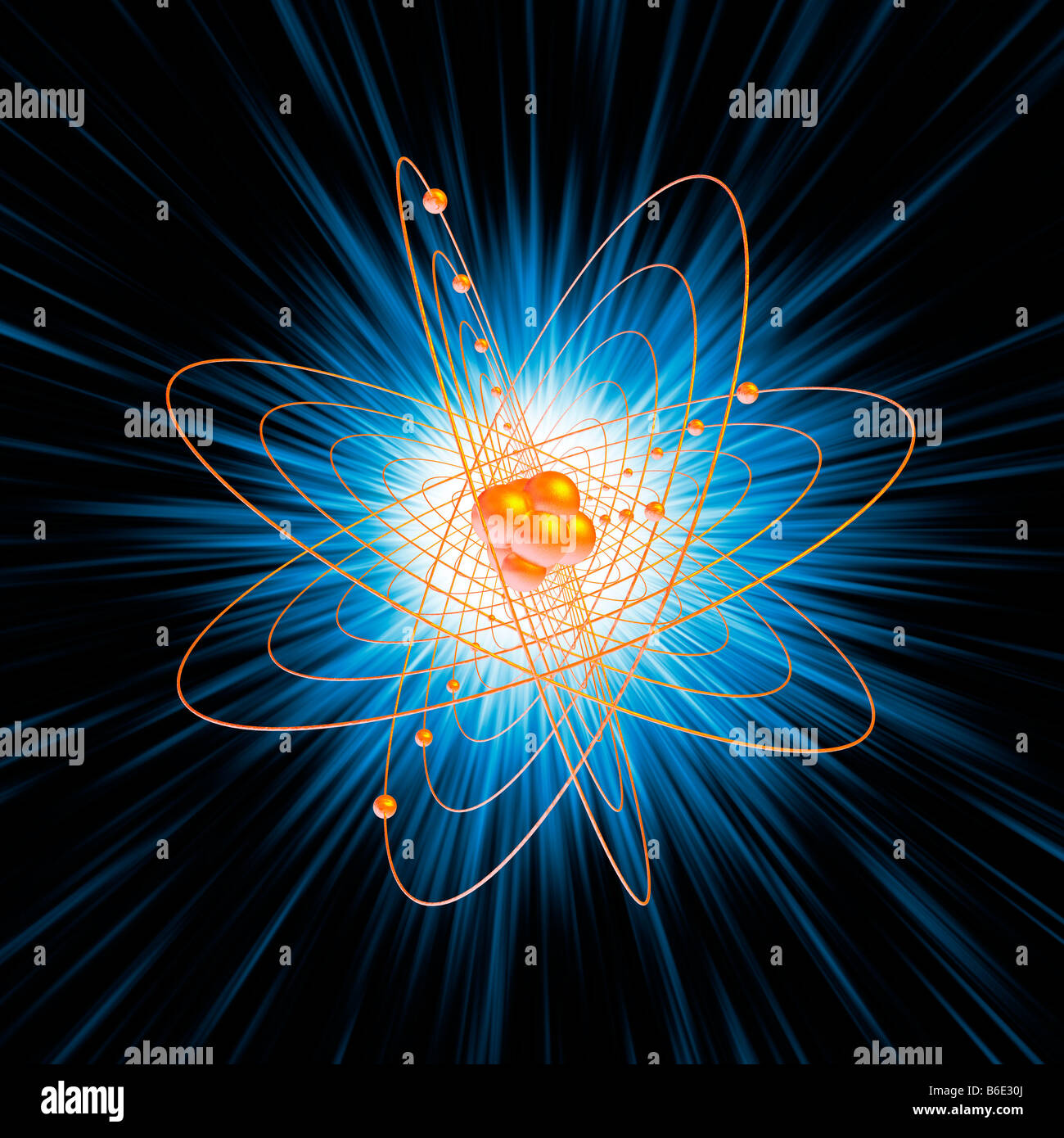 Electrons and nucleus levels hi-res stock photography and images - Alamy