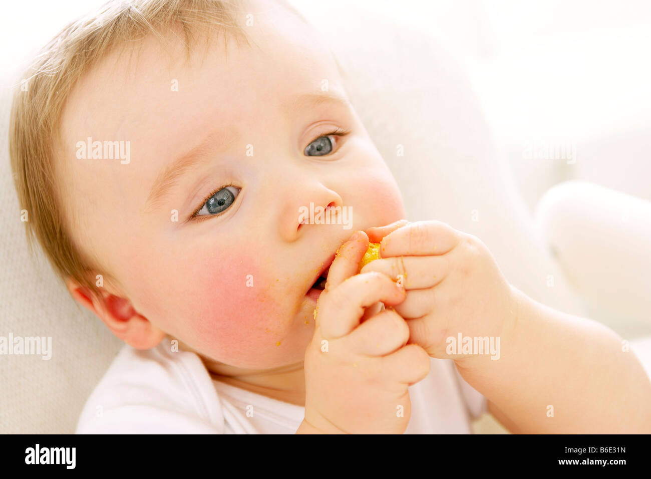 Food crisp eating nutrition face hi-res stock photography and images ...