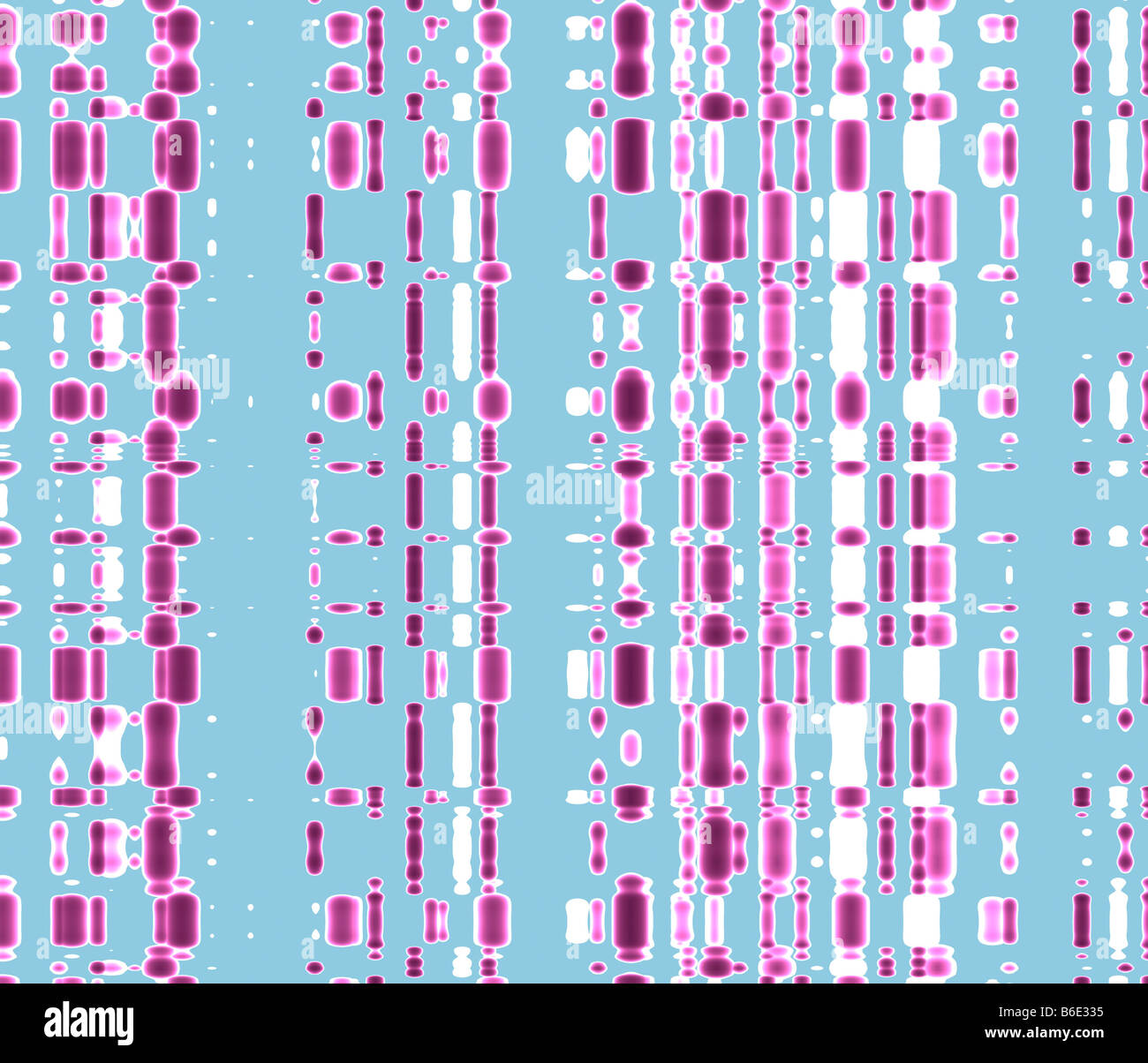 DNA Radiograph Shows Nucleotide Sequence Stock Photo - Alamy